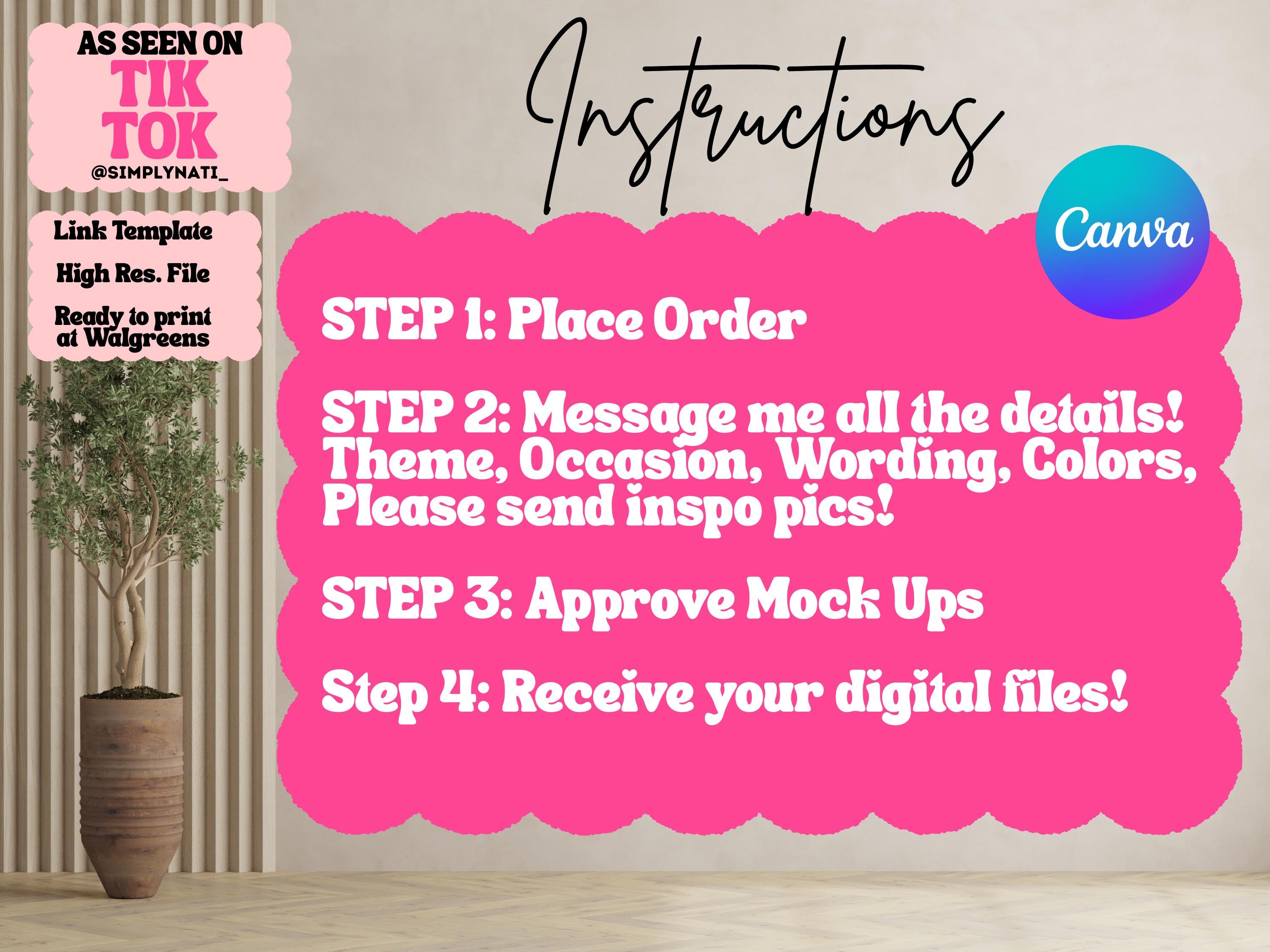 Custom Event Banner Template | Editable Canva Design, Walgreens Print ...