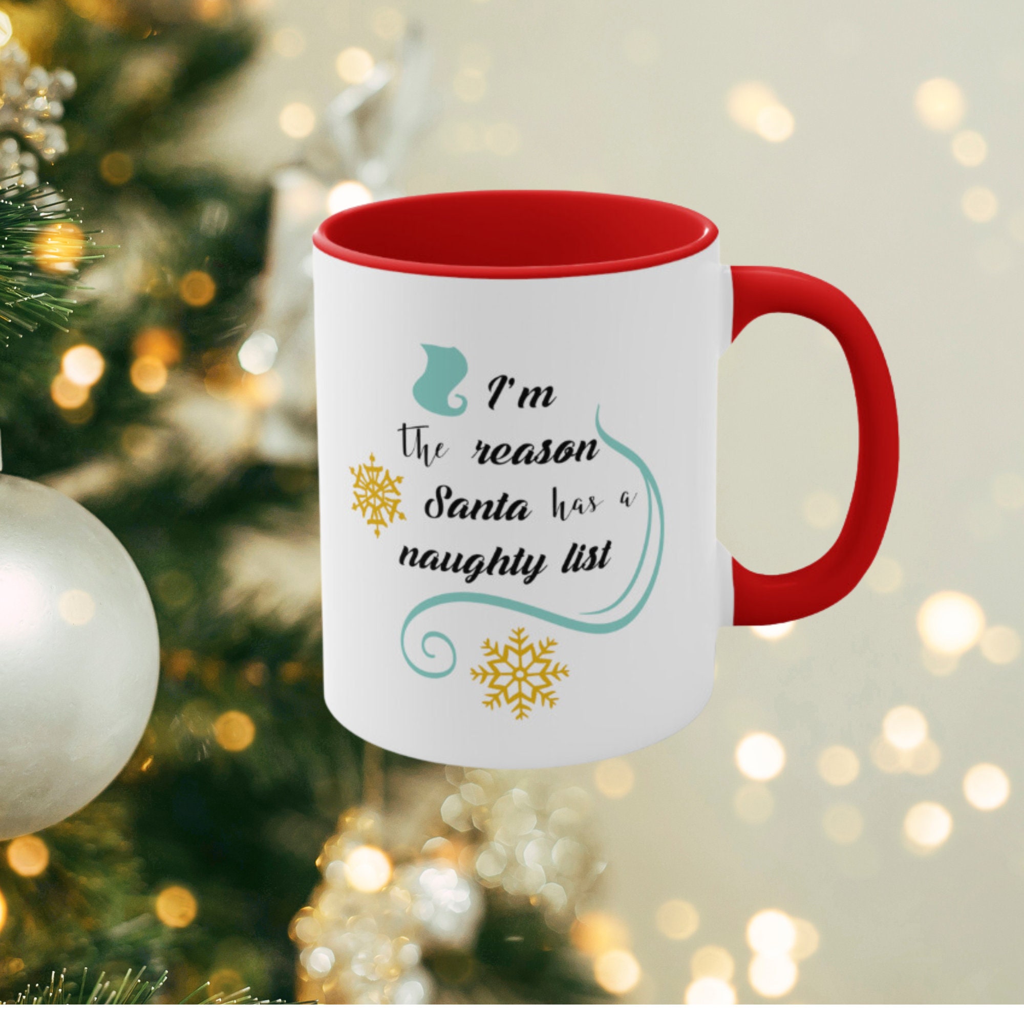 Funny Christmas Mug Fantastic Gift for the Mschievous One on Your List ...