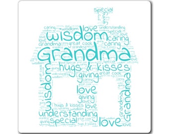 Grandma Word Cloud - Etsy