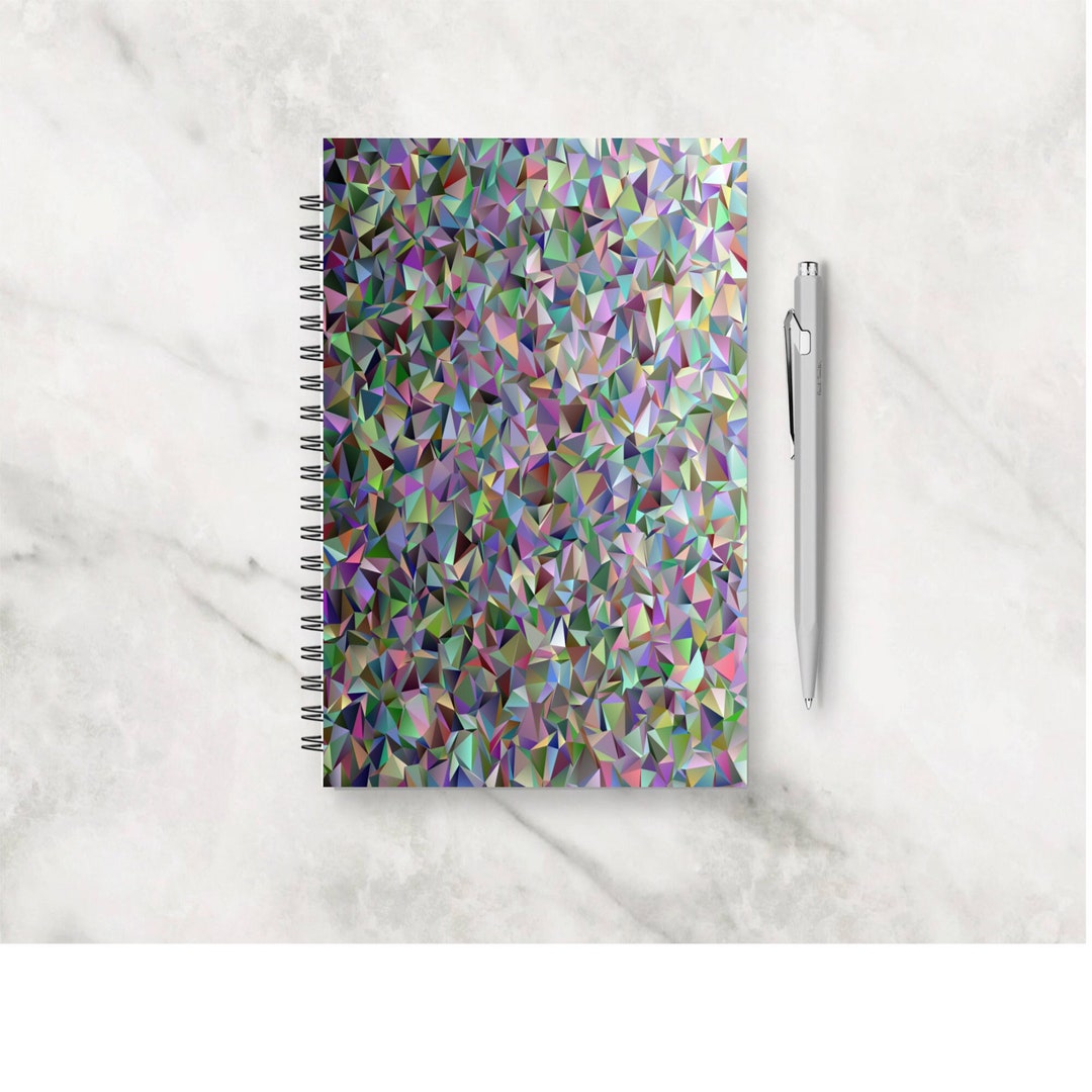 Notebook Journal Abstract Mini Chaotic Triangle Great for Writing Your ...