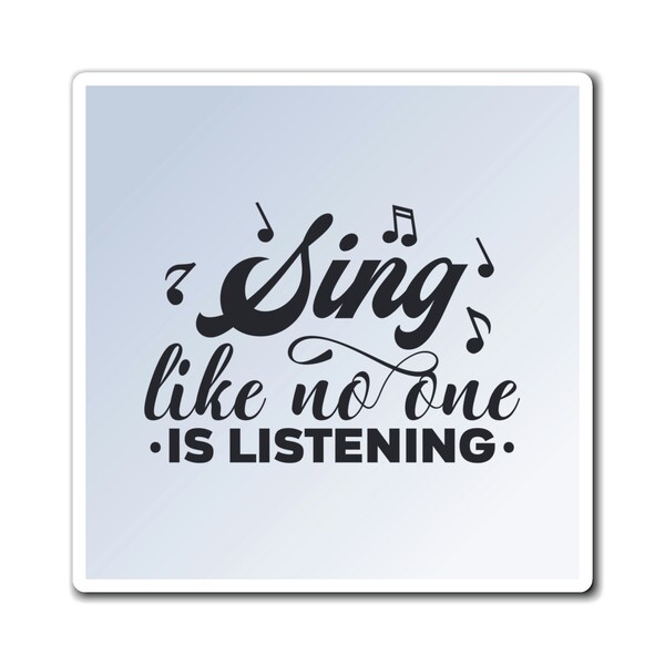 Sing Like No One is Listening - Etsy