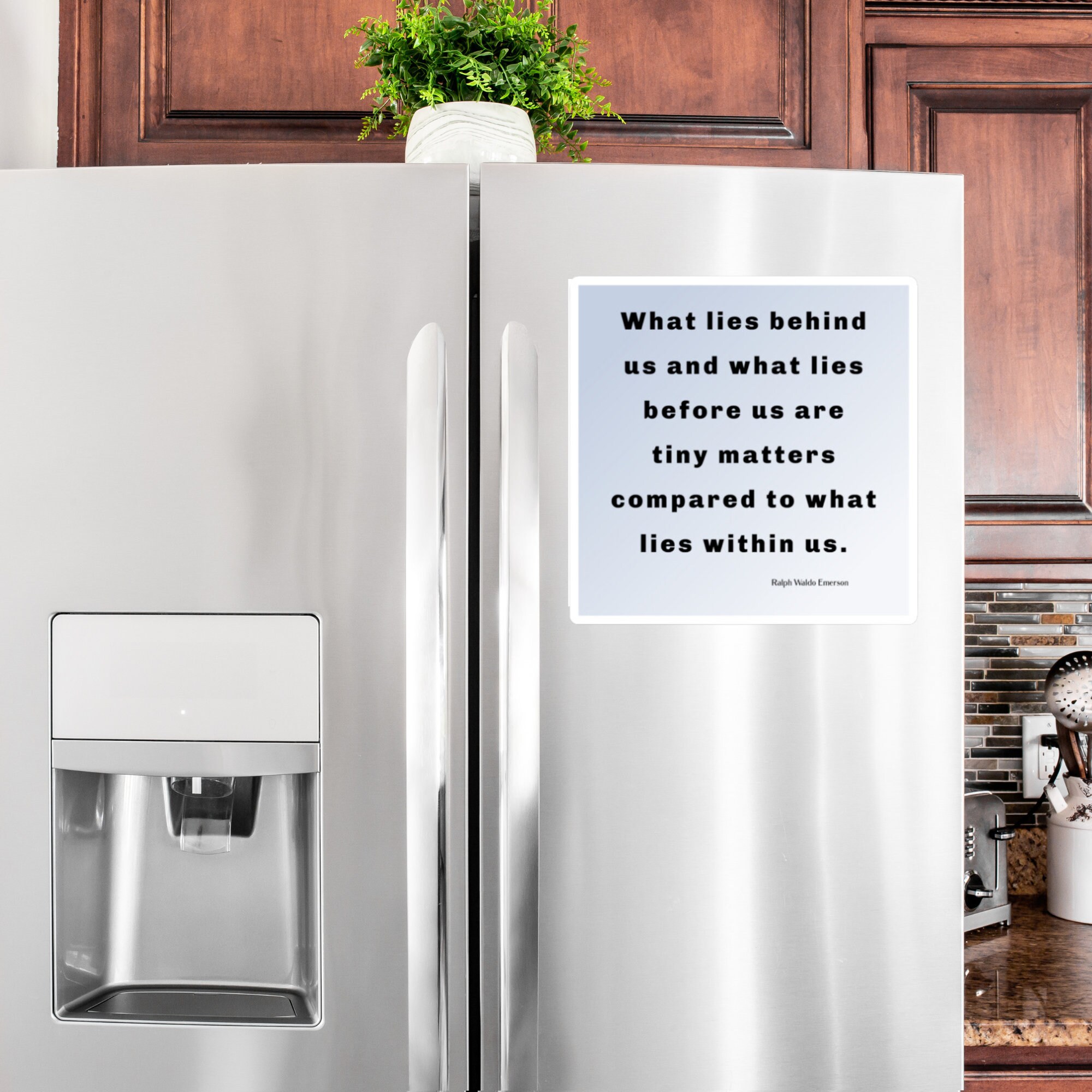 Encouraging Magnet Inspirational Gift Our Internal Thoughts Feelings ...