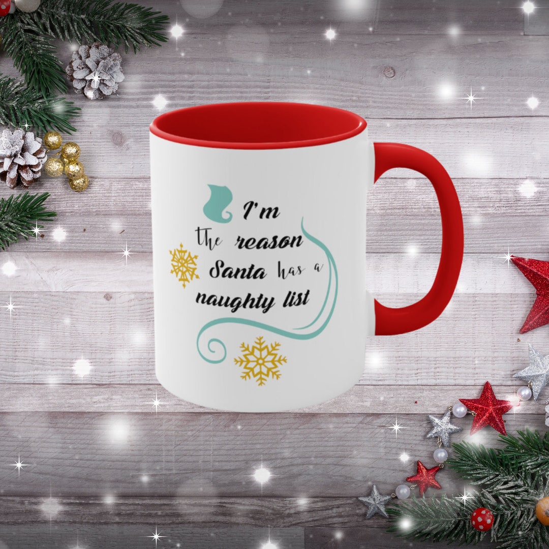 Funny Christmas Mug Fantastic Gift for the Mschievous One on Your List ...