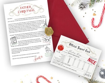 Santa Report Card - Etsy UK
