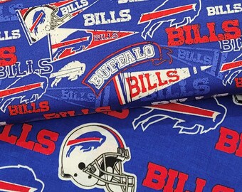 Buffalo Bills Nfl Fabric - Etsy