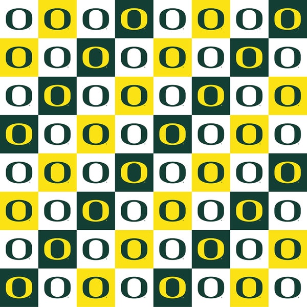Oregon Ducks Fabric - Etsy