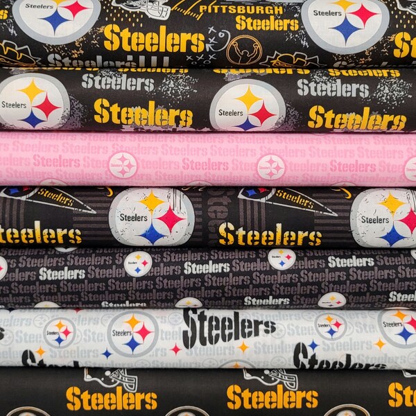 Pittsburgh Steelers Fabric - Etsy