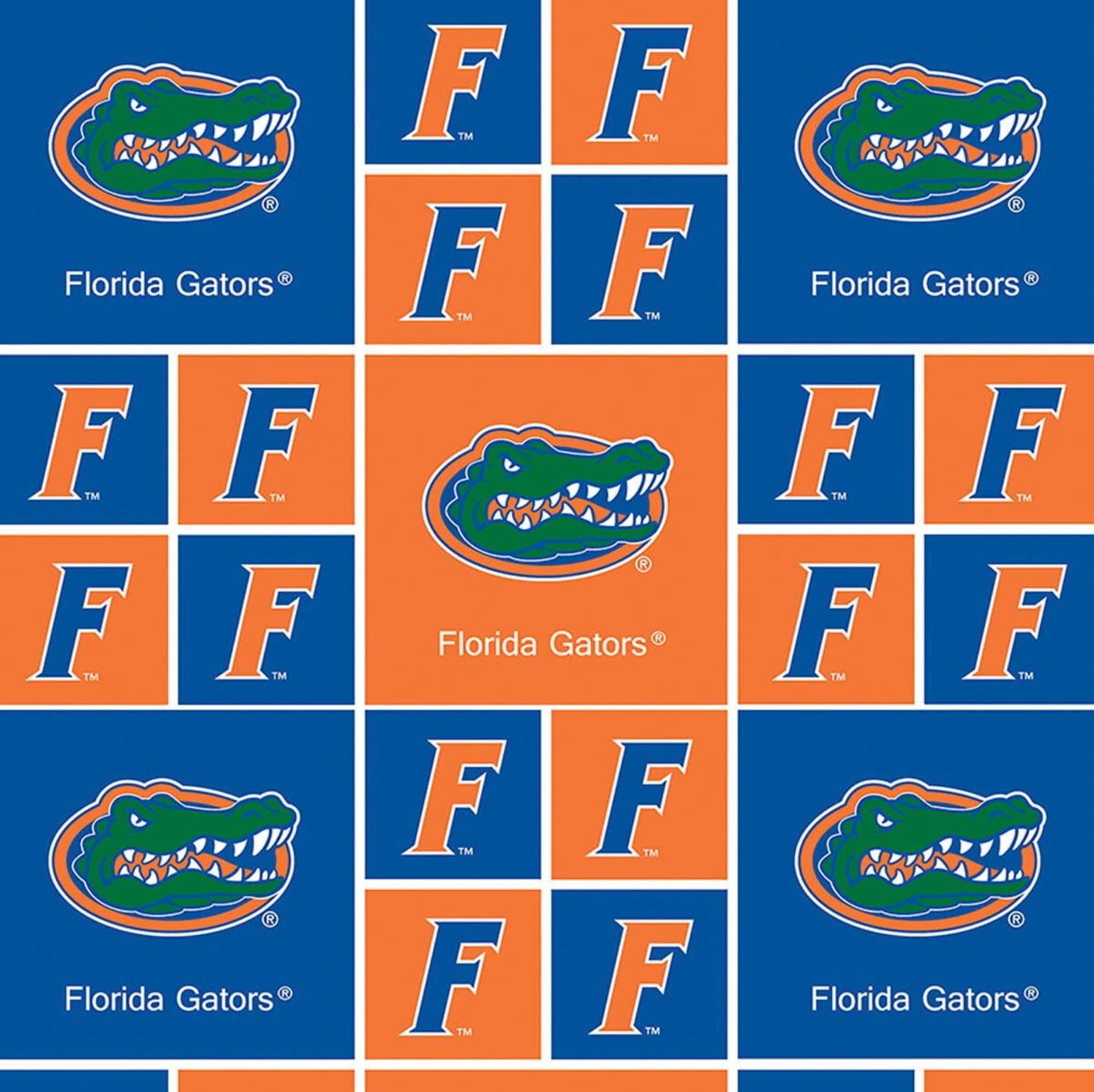Florida Gators Fabric By The Yard NCAA College Prints and - Etsy 日本