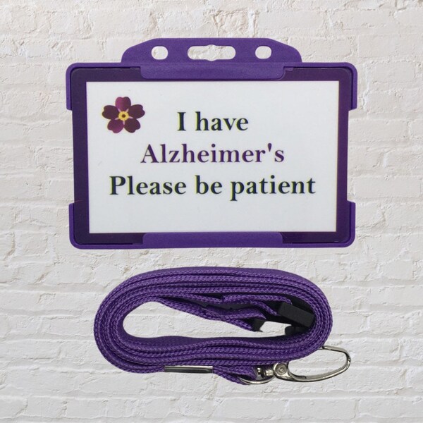 Dementia Awareness Cards - Etsy
