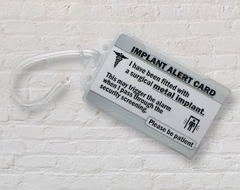 Deaf, Lip Reading Awareness Photo Medical ID Alert Card - Etsy