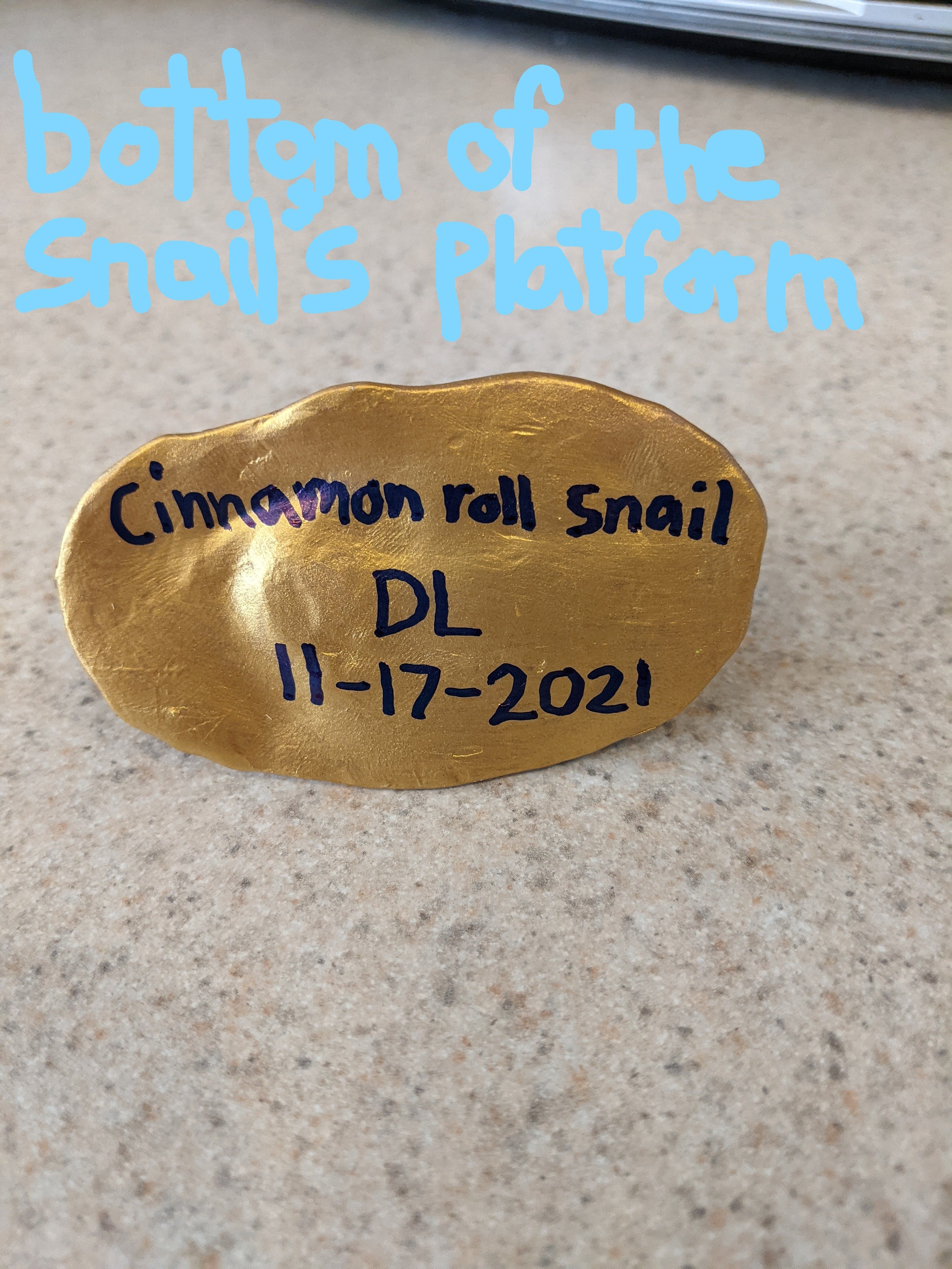 Cinnamon Roll Snail, Clay Snail, Scary Snail, Realistic Snail, Clay ...