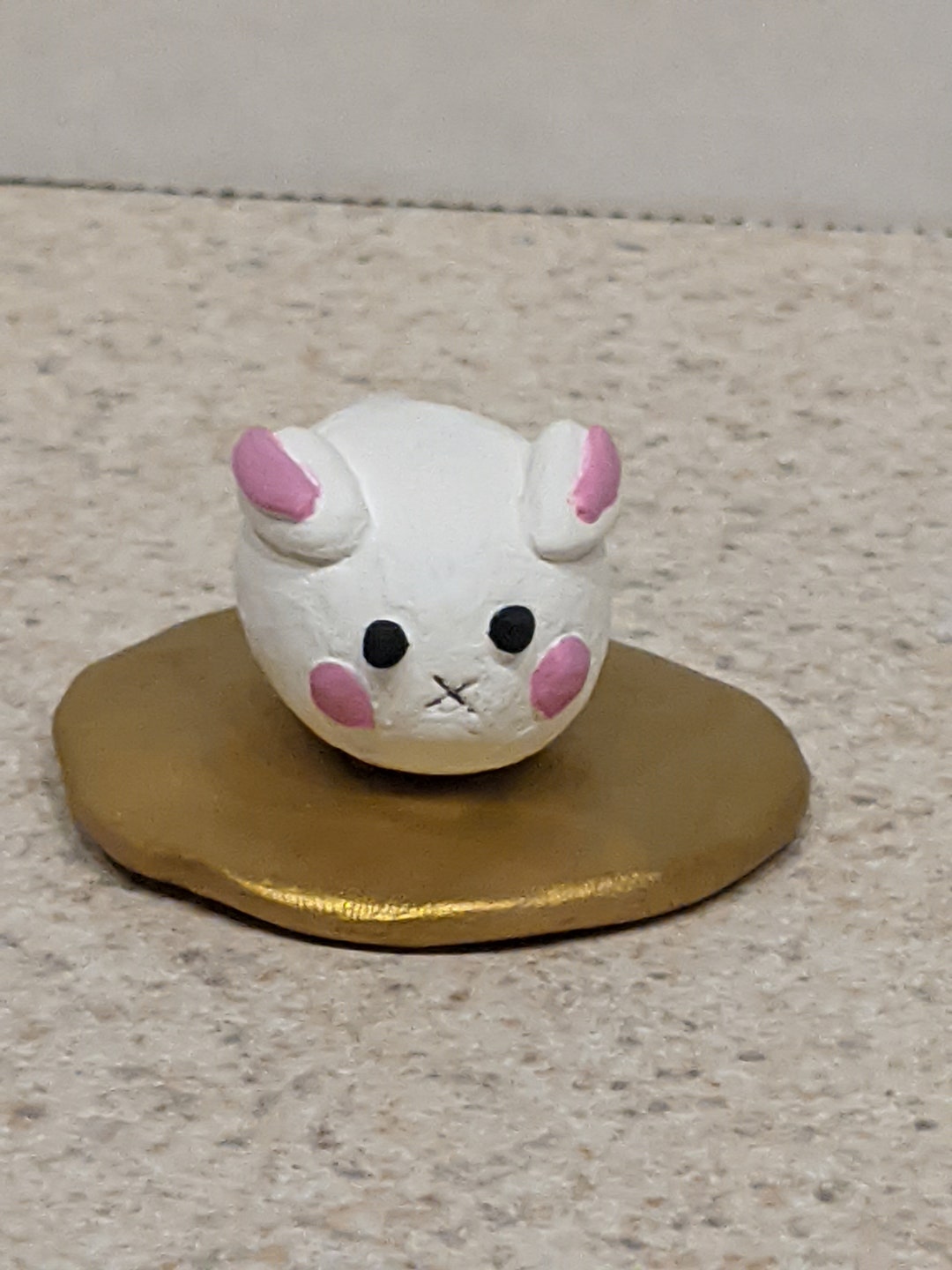 Clay Bunny, Cute Bunny, White Bunny, Clay Sculptures, Bunnies - Etsy