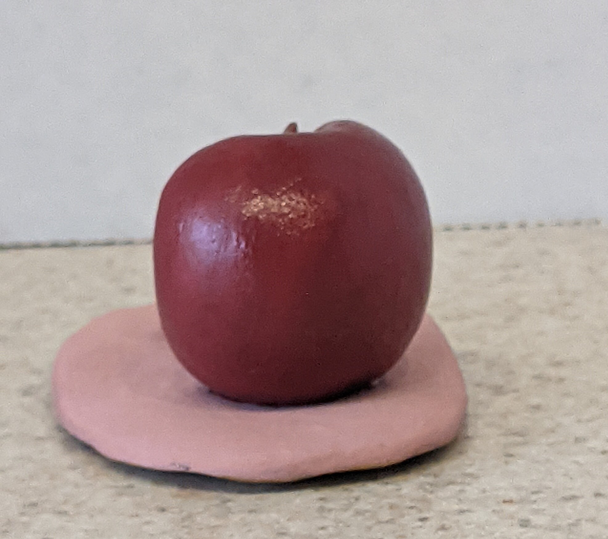 Clay Apple, Realistic Apple, Red Apple, Green Apple, Clay Sculptures - Etsy