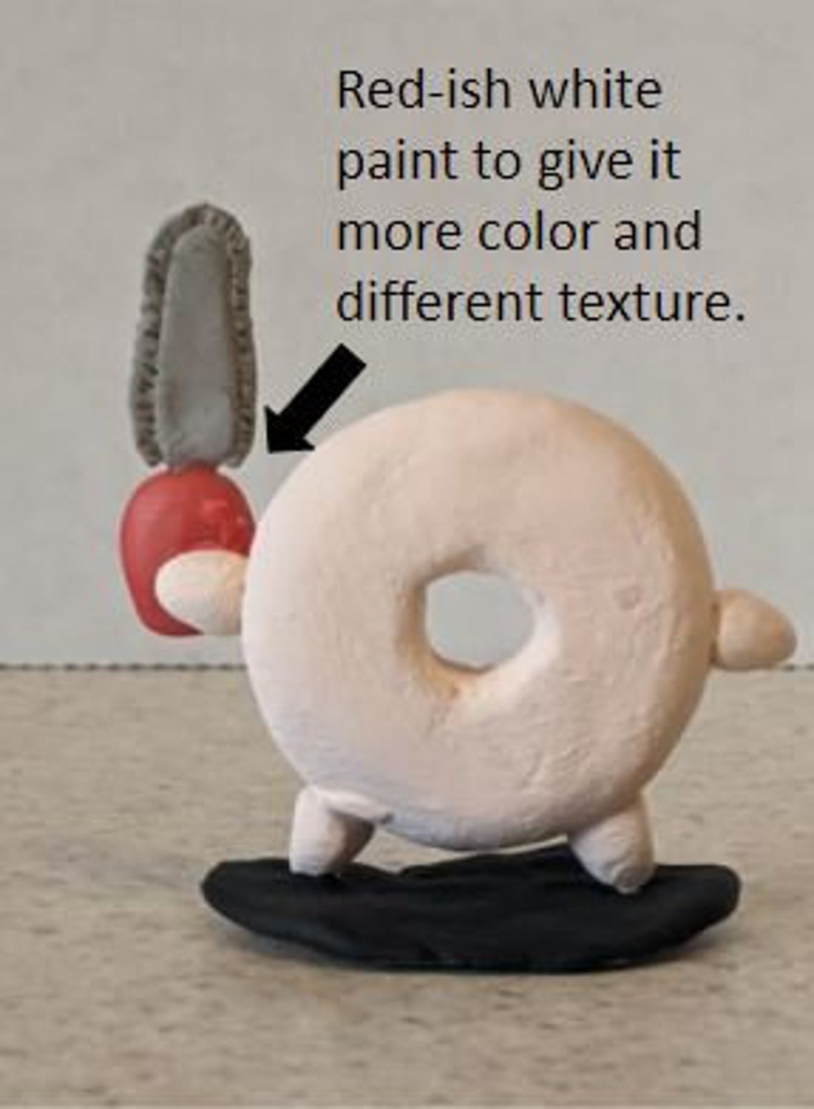 Scary Donut Clay Donut Halloween Decor Halloween - Etsy