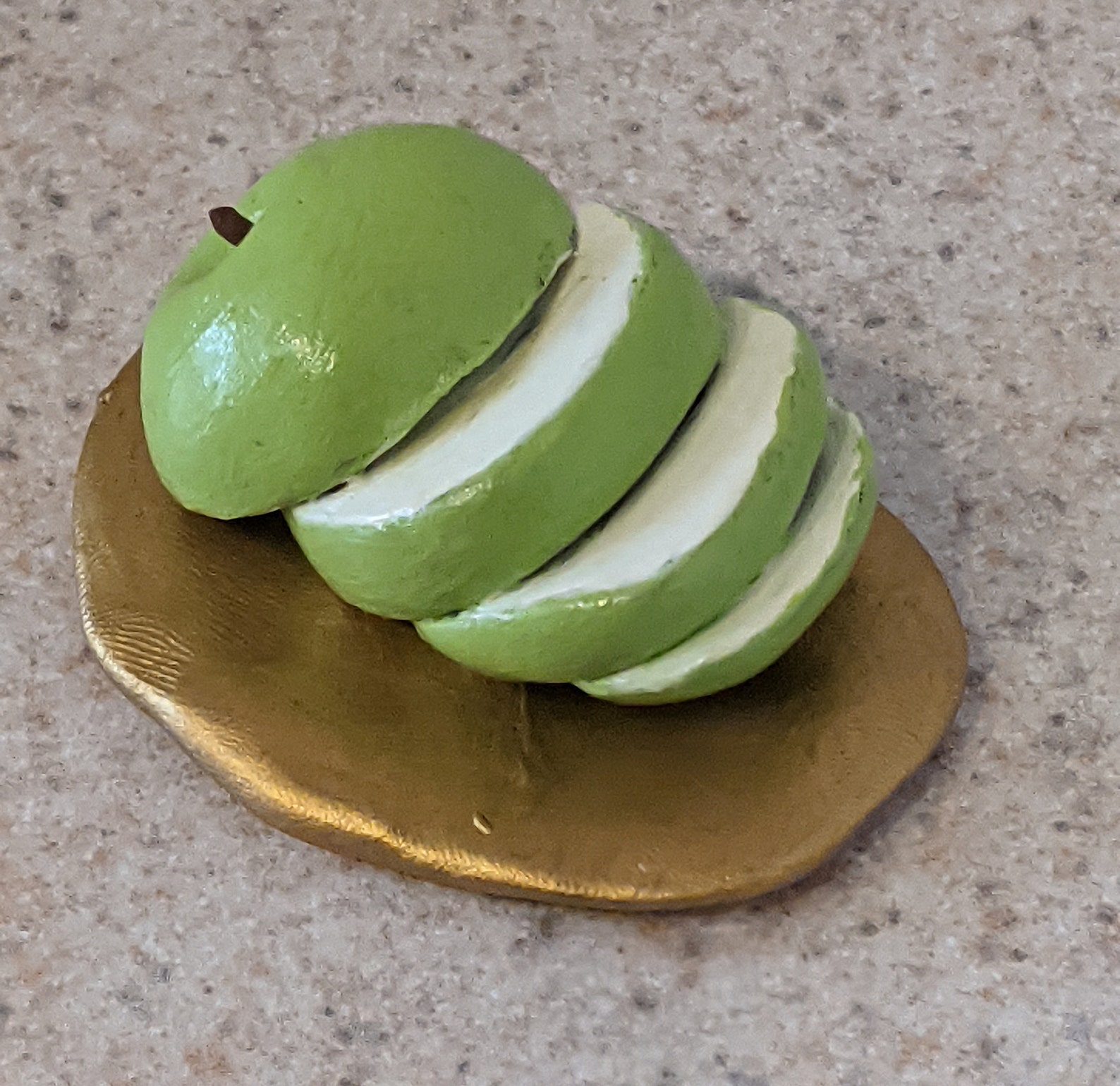 Clay Apple, Realistic Apple, Red Apple, Green Apple, Clay Sculptures - Etsy