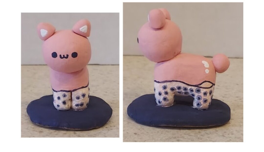 Boba Cat, Clay Cat, Clay Sculptures, Cats, Boba, Clay Boba, Bubble Tea ...