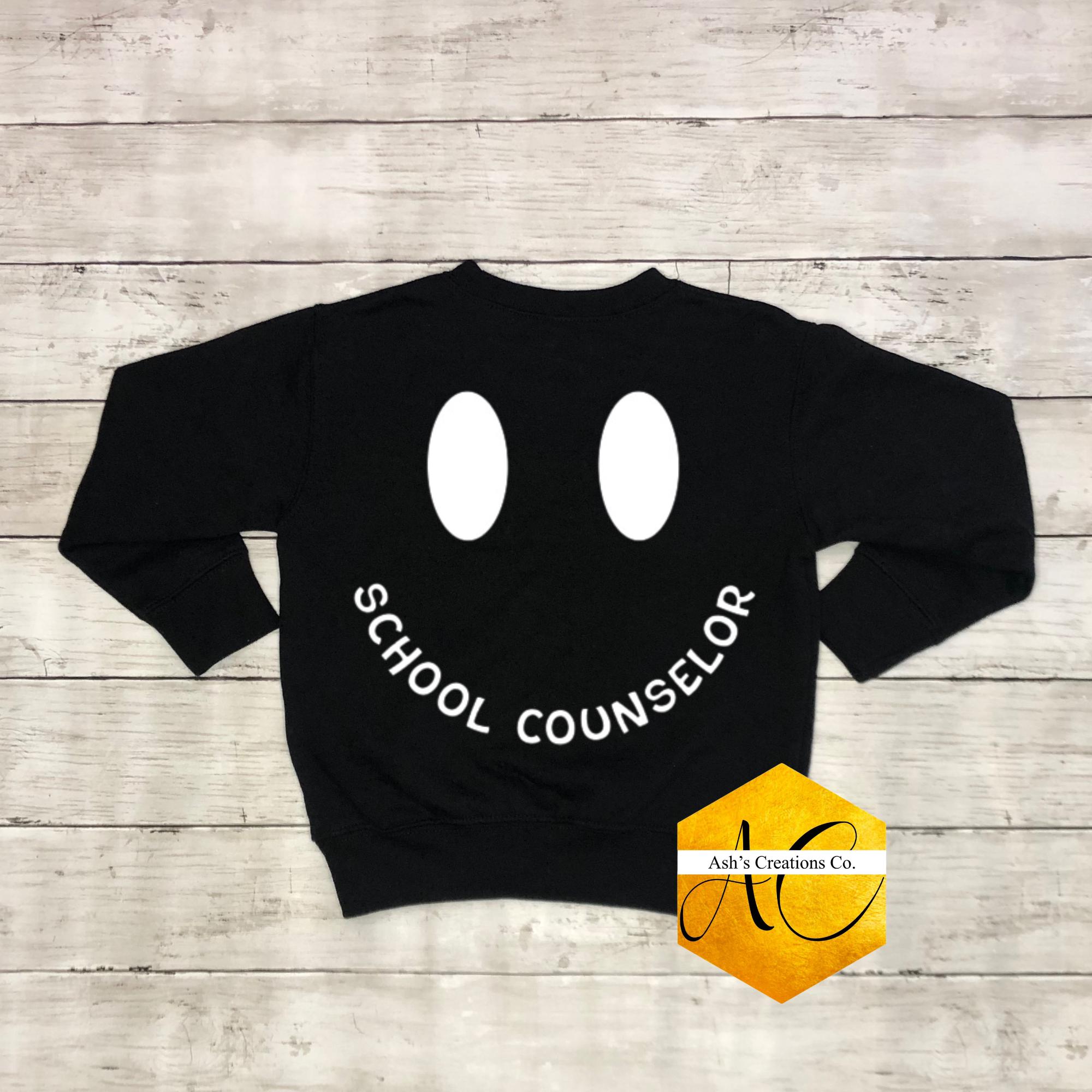 School Counselor Smiley Face - Instant Download - Etsy