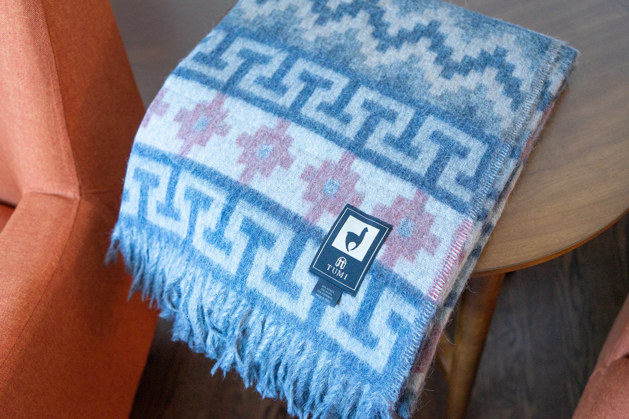 TUMI Peruvian Throw Blanket Alpaca Blanket Handmade Luxury - Etsy