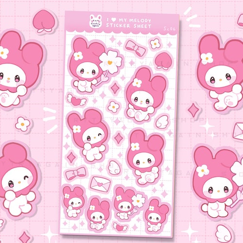 I Heart Mel Sticker Sheet Bujo Bullet Journal and Planner - Etsy