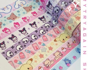 Anime Washi Tape - Etsy
