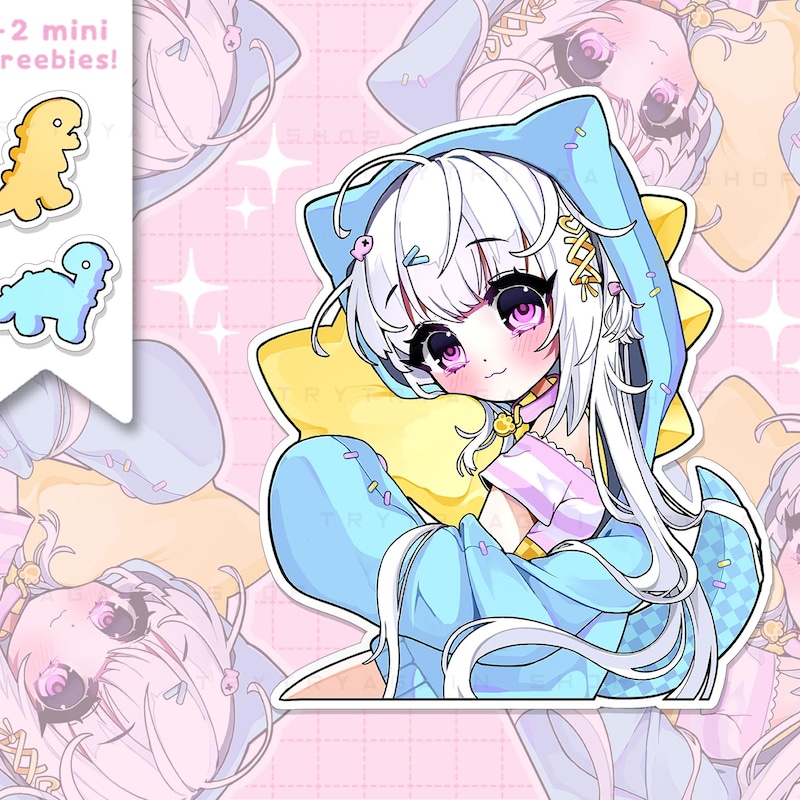 Pretty Anime Stickers - Etsy
