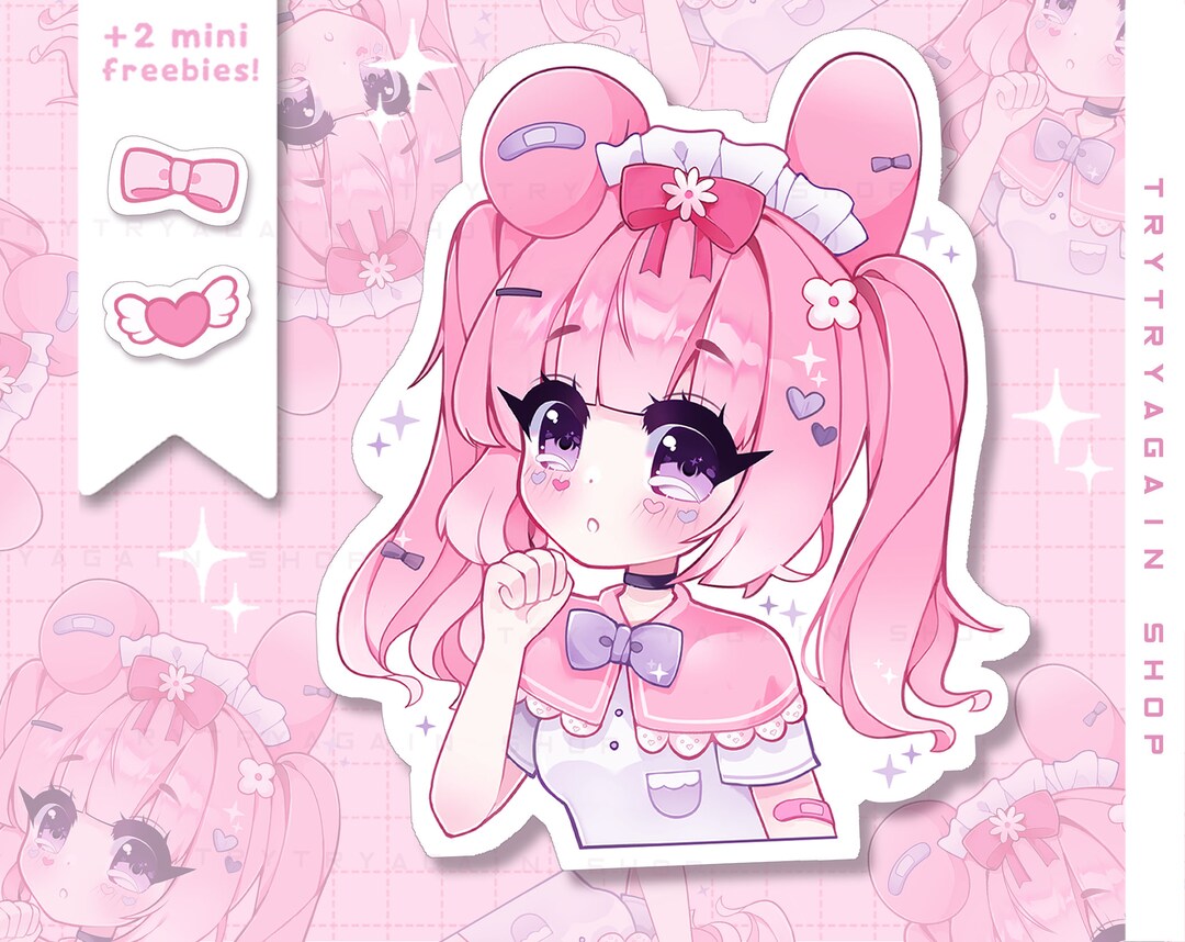 I Heart Mel Waterproof Vinyl Sticker Pack - Laminated Kawaii Stickers ...