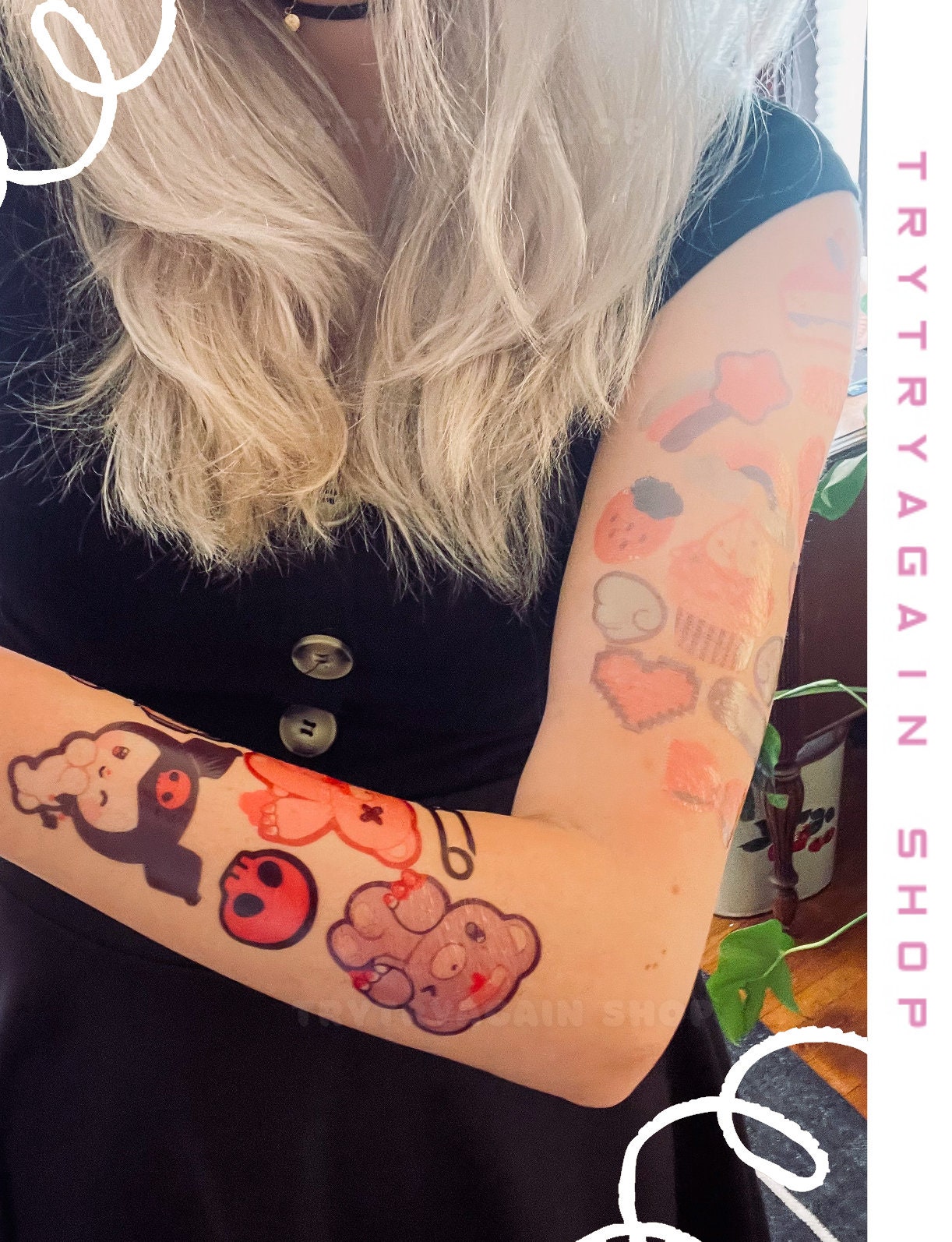 Emo Wrist Cute Tattoos
