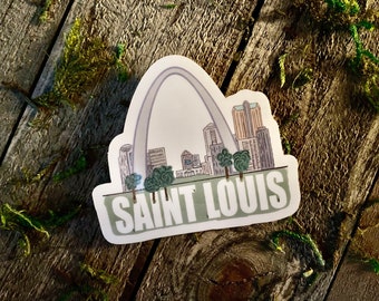 Saint Louis Skyline | Etsy