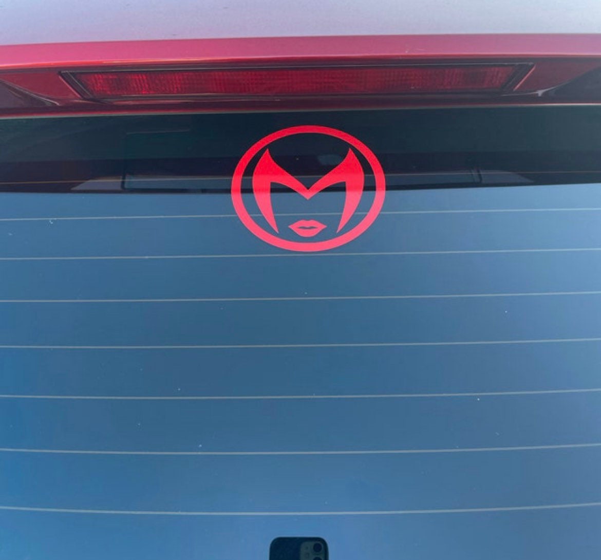 Scarlet Witch Inspired Decal. Wanda Vision Decal. Water Bottle - Etsy