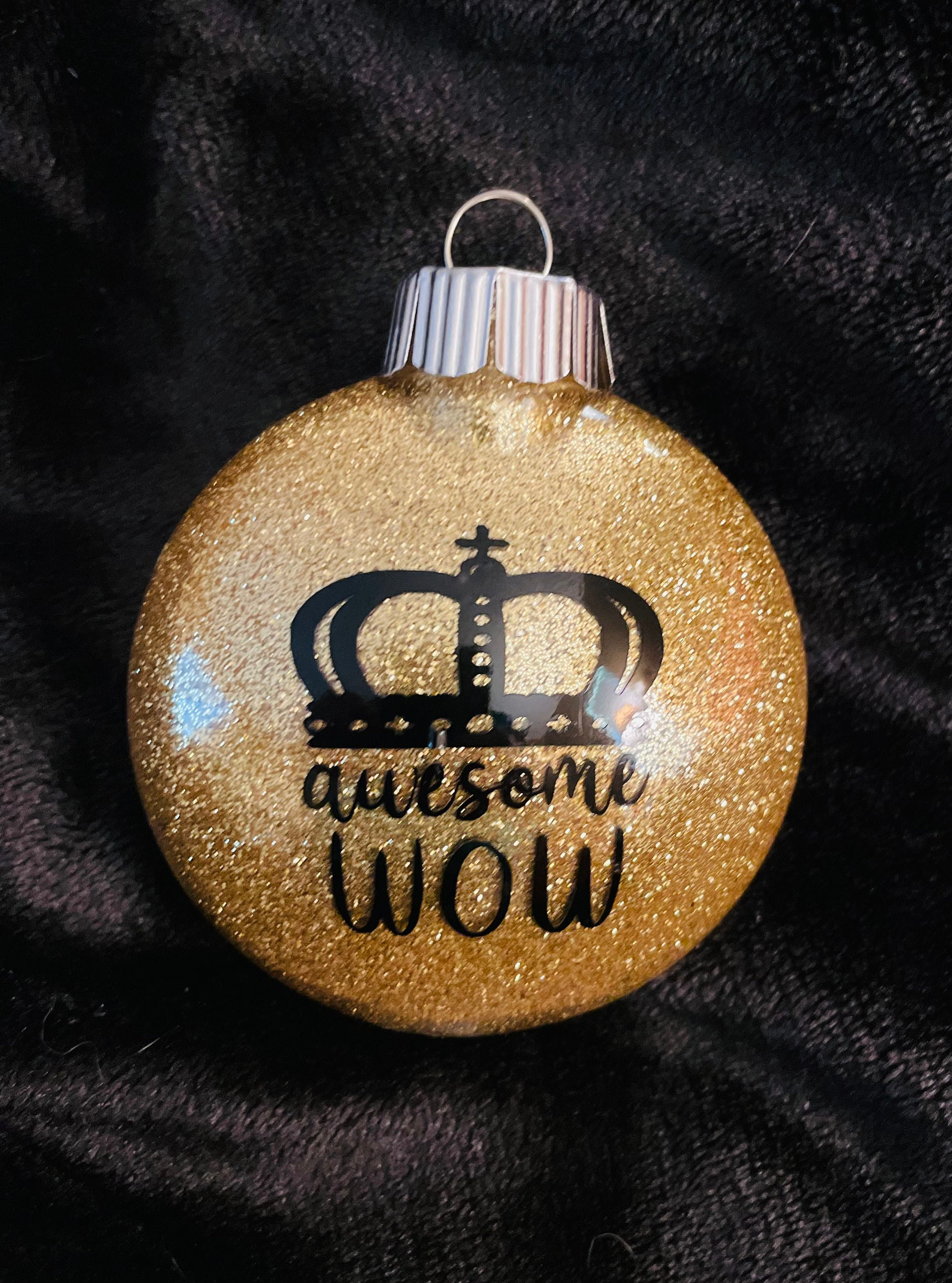 Hamilton Musical Awesome Wow Shatterproof Ornament. King George III ...