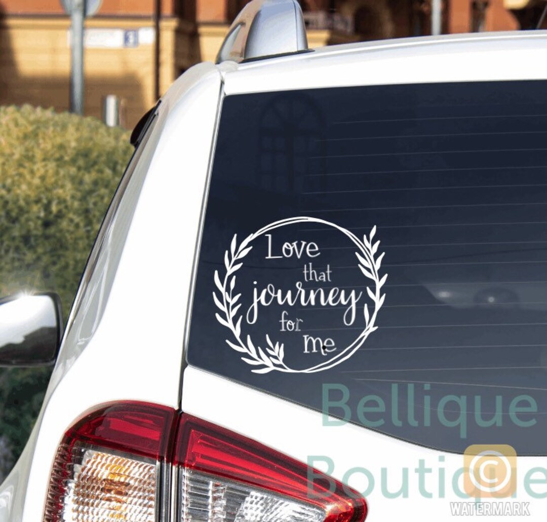 Schitt’s Creek Love That Journey for Me Decal Sticker, Laptop Sticker ...