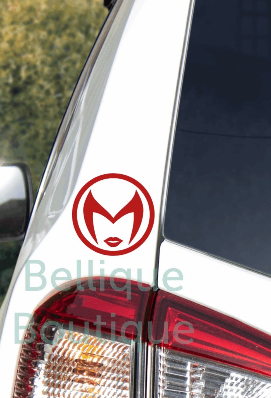 Scarlet Witch Inspired Decal. Wanda Vision Decal. Water Bottle Sticker ...