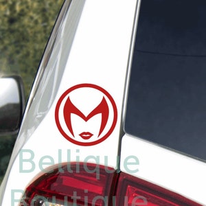 Scarlet Witch Inspired Decal. Wanda Vision Decal. Water Bottle Sticker ...