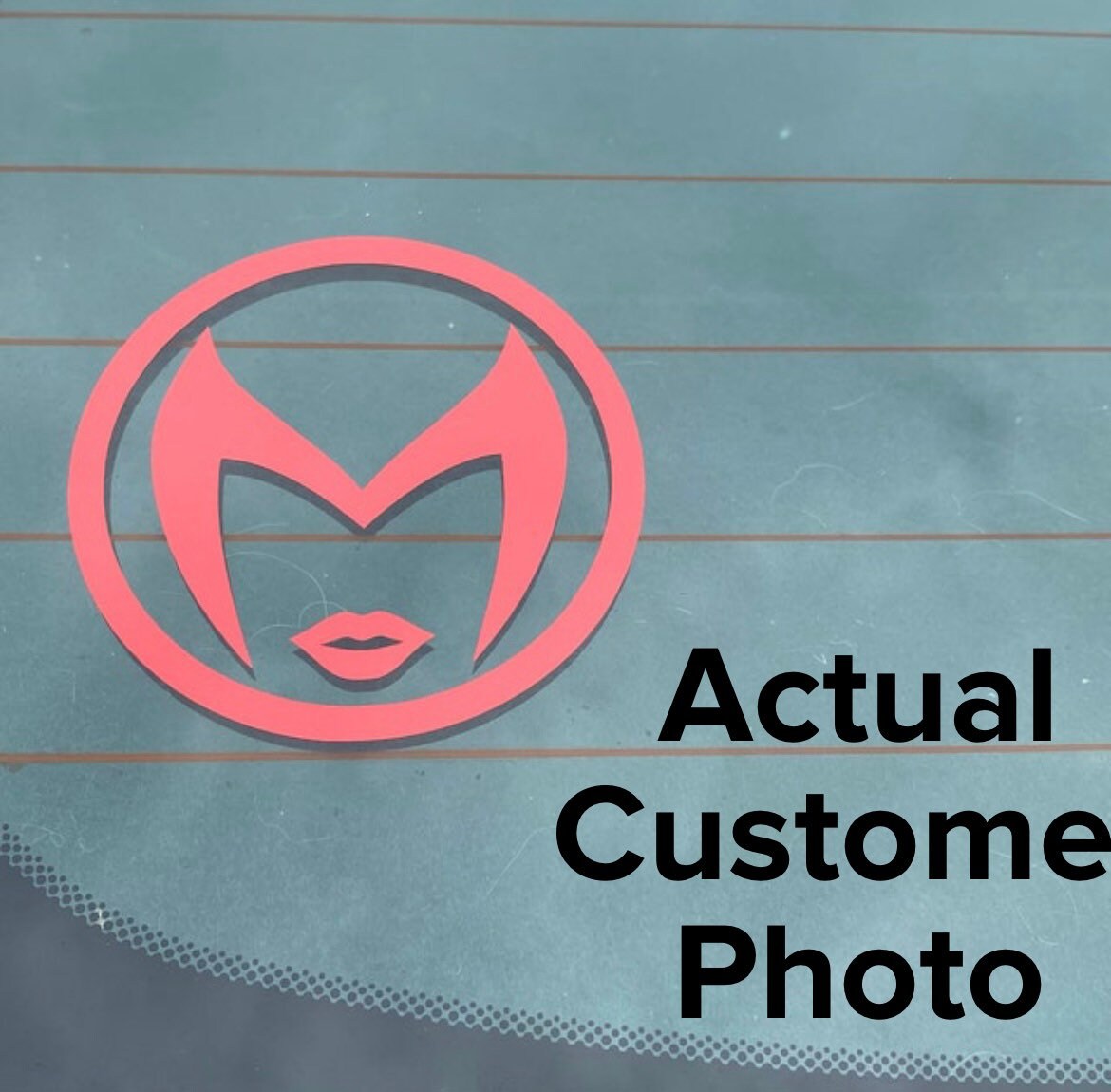 Scarlet Witch Inspired Decal. Wanda Vision Decal. Water Bottle - Etsy