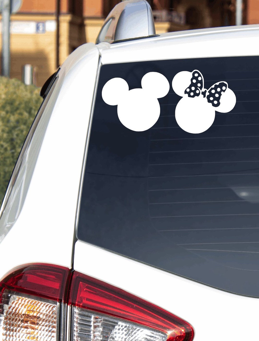 Mickey Mouse and Minnie Mouse Decal. - Etsy
