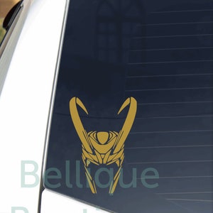LOKI Inspired Decal. Burdened With Glorious Purpose. Marvel Series ...