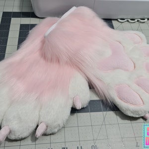 PATTERN - Slim-style Puffy 5 Finger Hand Paws + High Detail ...