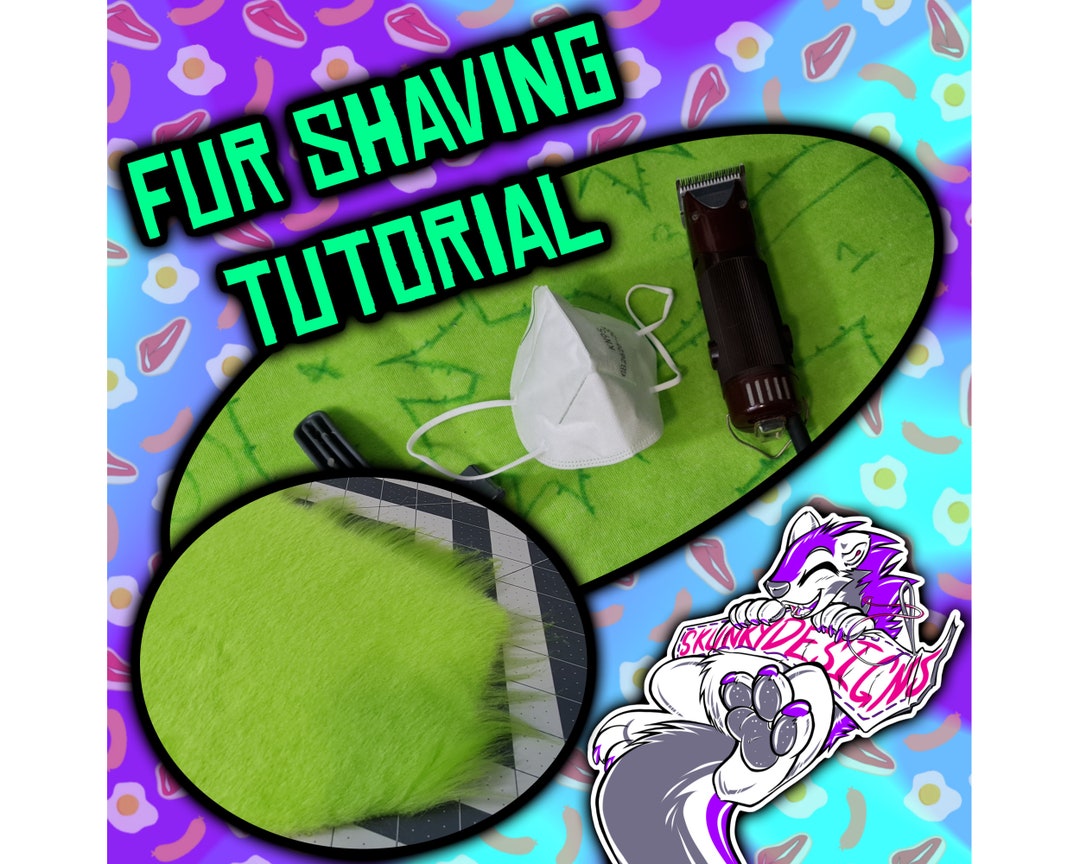 Fur Shaving Tutorial - Digital Download - Etsy