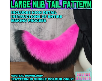 Nub Tail Pattern PDF Download - Etsy