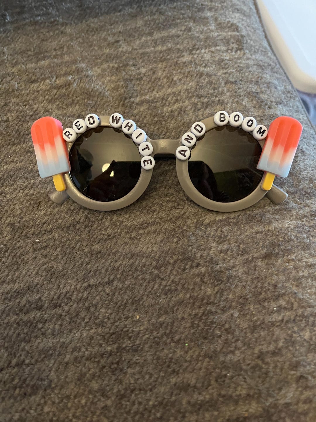 Kids Custom Fourth of July Bomb Pop Sunnies - Etsy