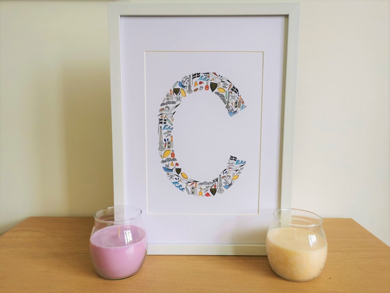 Cornish Art Cornwall Souvenir Art Print - Etsy UK