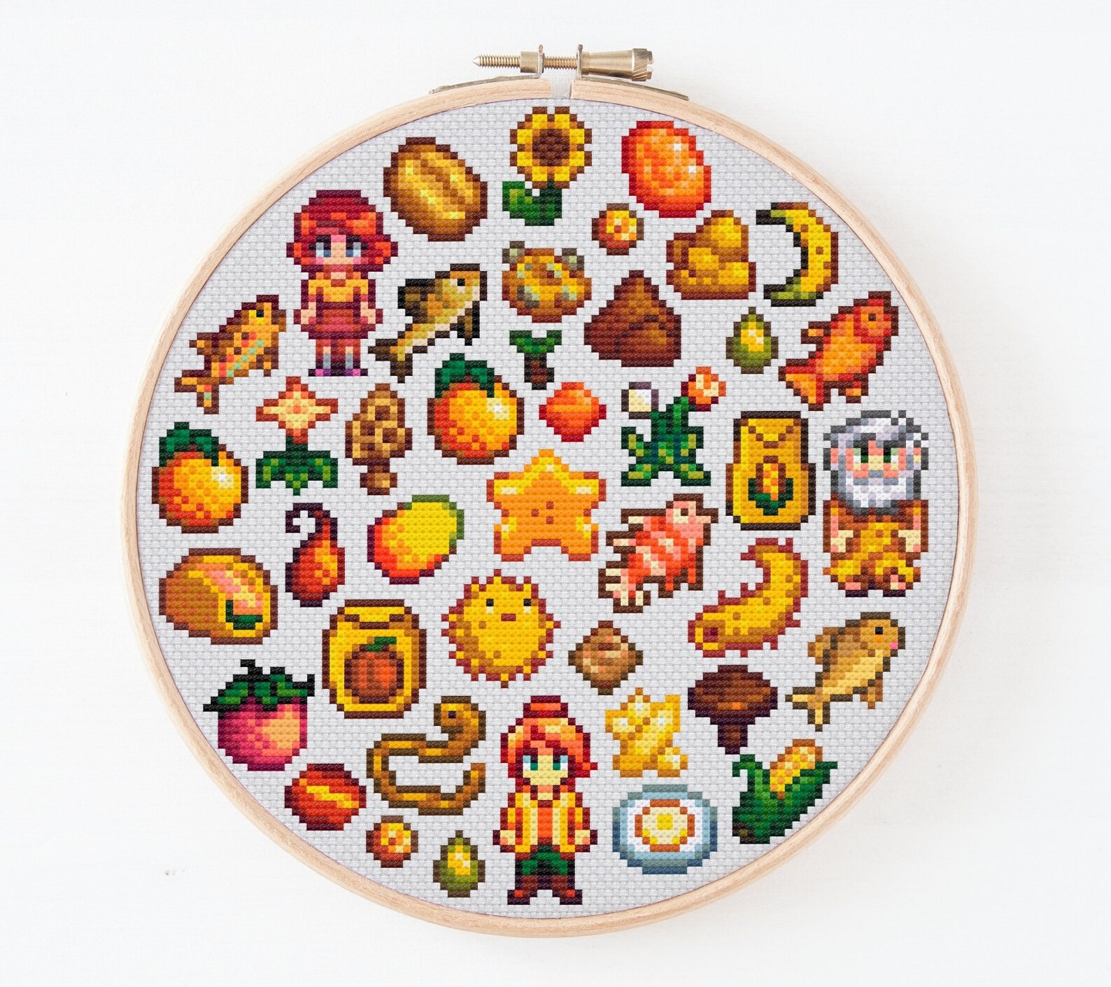 Stardew Valley Yellow Cross Stitch Pattern - Etsy