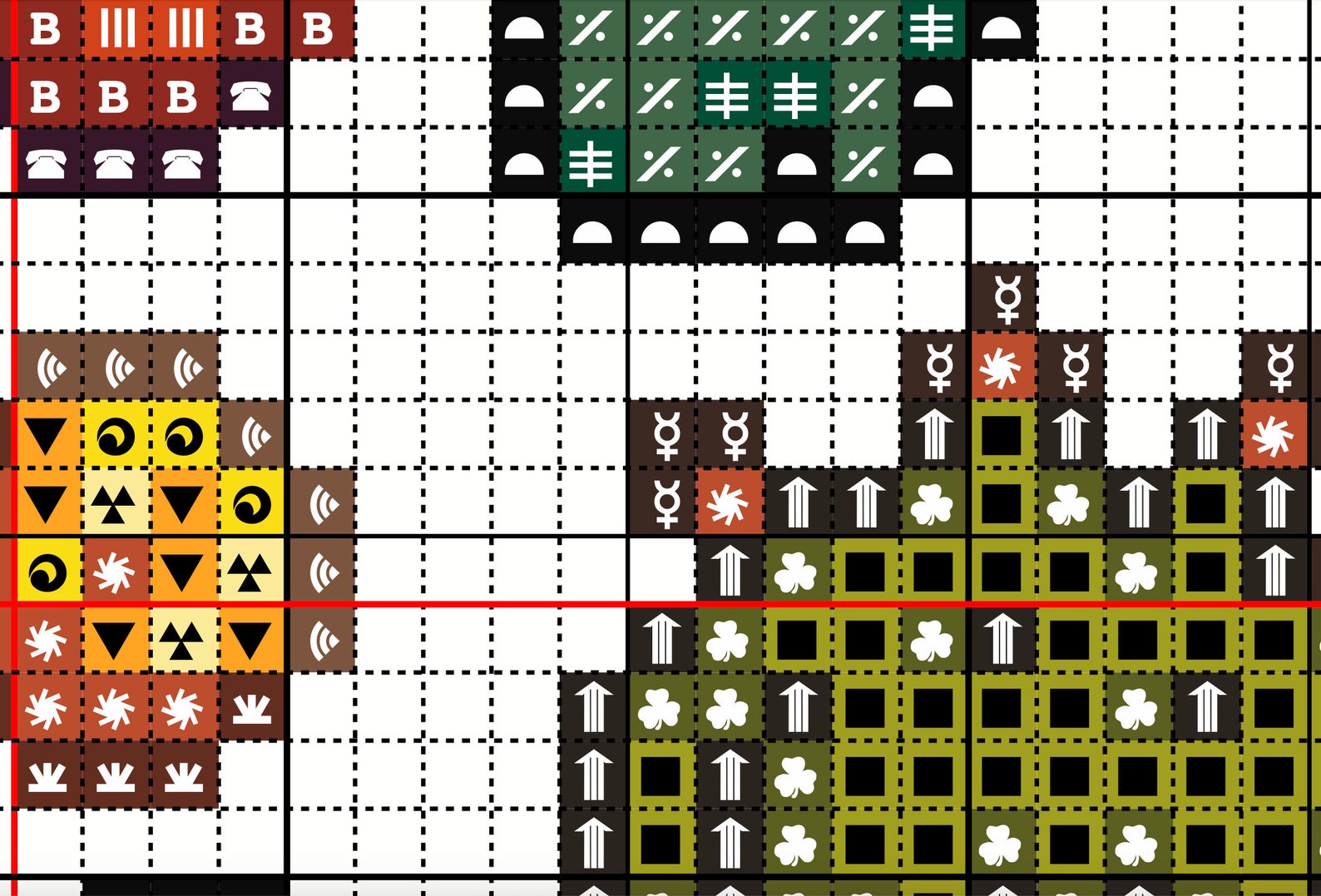 Stardew Valley Rainbow Cross Stitch Pattern - Etsy