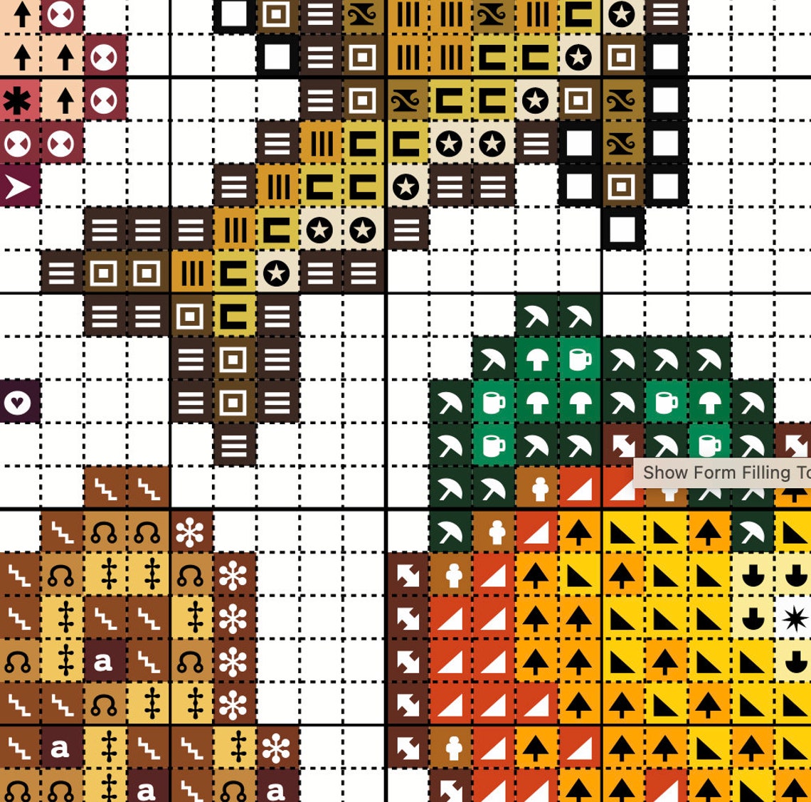 Stardew Valley Yellow Cross Stitch Pattern - Etsy