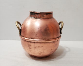 Antique Copper Plant Holder - Etsy