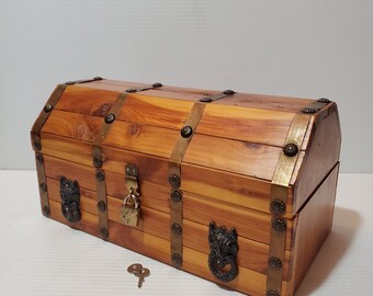 Small Wooden Chest - Etsy