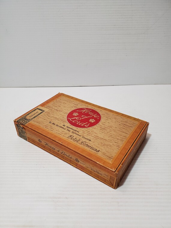 Vintage Brand Cigar Box Empty Cigar Box Storage Keepsake - Etsy Canada
