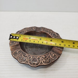 Vintage Small Copper Ashtray / Vintage Copper Souvenir Ashtray Ashtray ...
