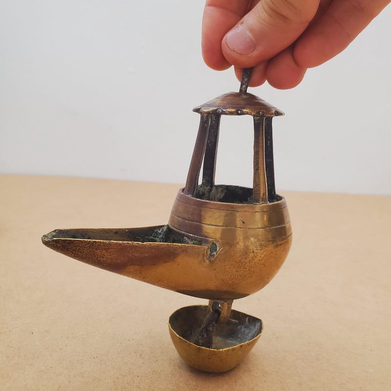 Antique Oil Ceiling Lamps - Etsy