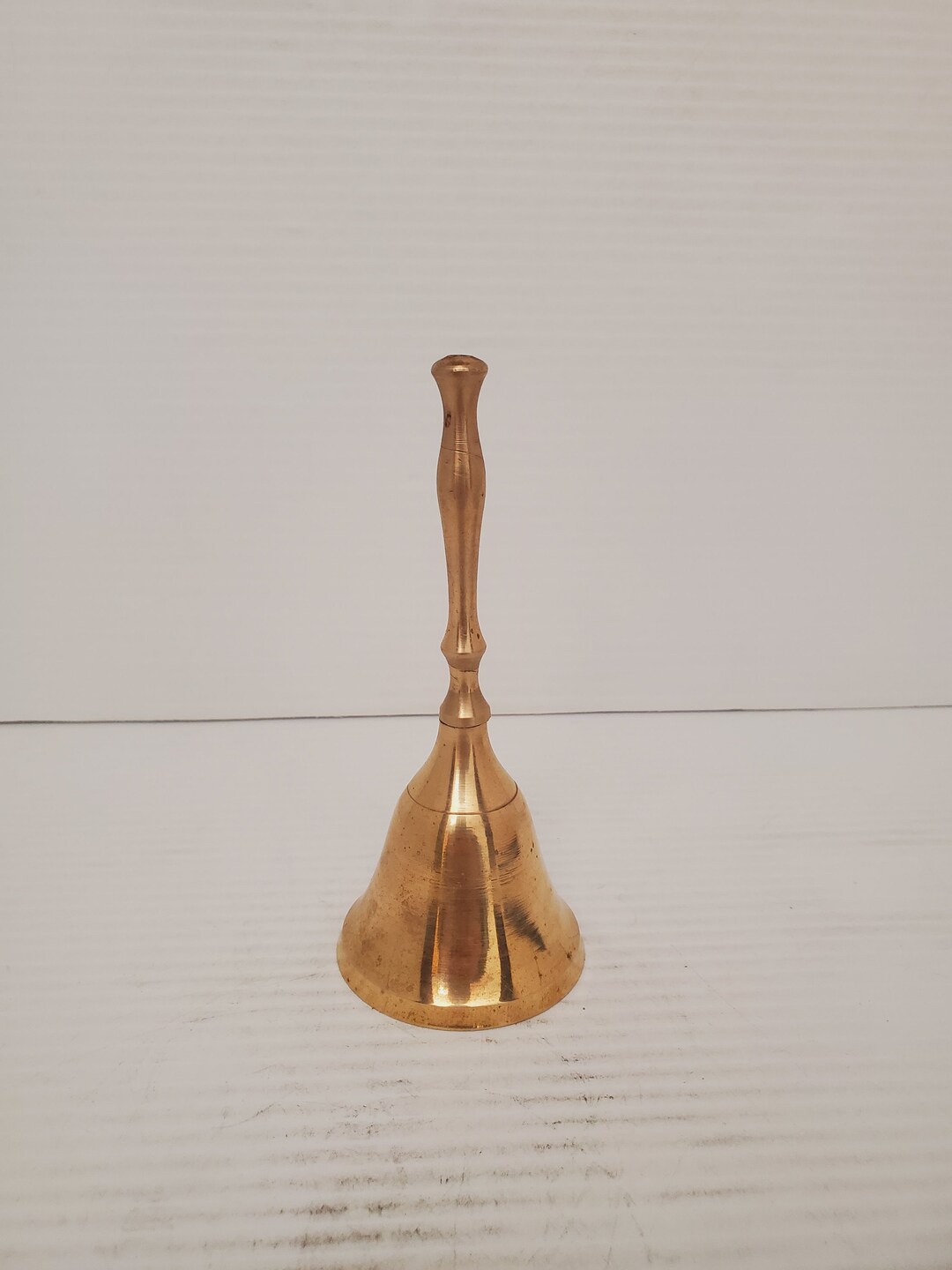 Vintage Brass Hand Bell Handheld Solid Brass Bell With Charming Tone ...